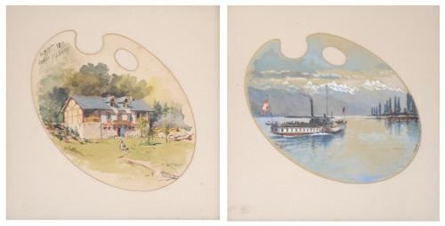 Bonaventura Pollés y Vivó | BONAVENTURA POLLÉS VIVÓ (1857-1912). PAIR ...