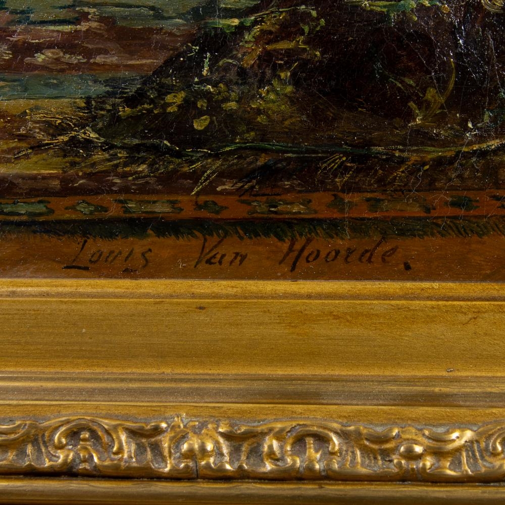 Louis Van Hoorde | oil on canvas Les cardinaux et les antiquités ...