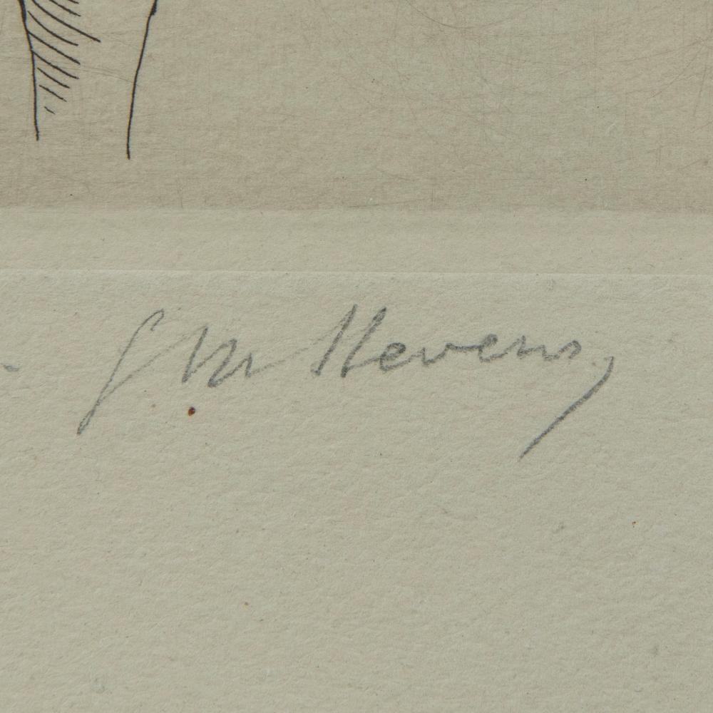 Gustave-Max Stevens | lot of 2 etchings Nude in the bathtub | MutualArt