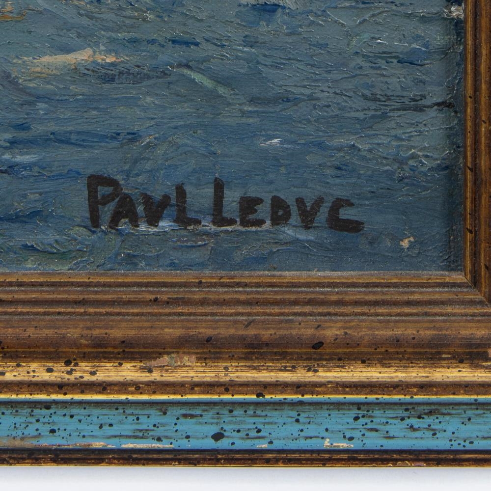 Paul Leduc | oil on canvas Voilier de pêche (1931) | MutualArt