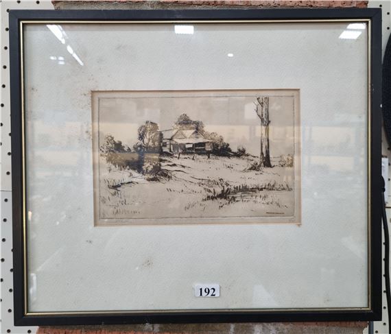 Vincent Sheldon | untitled (Farm Shed) | MutualArt