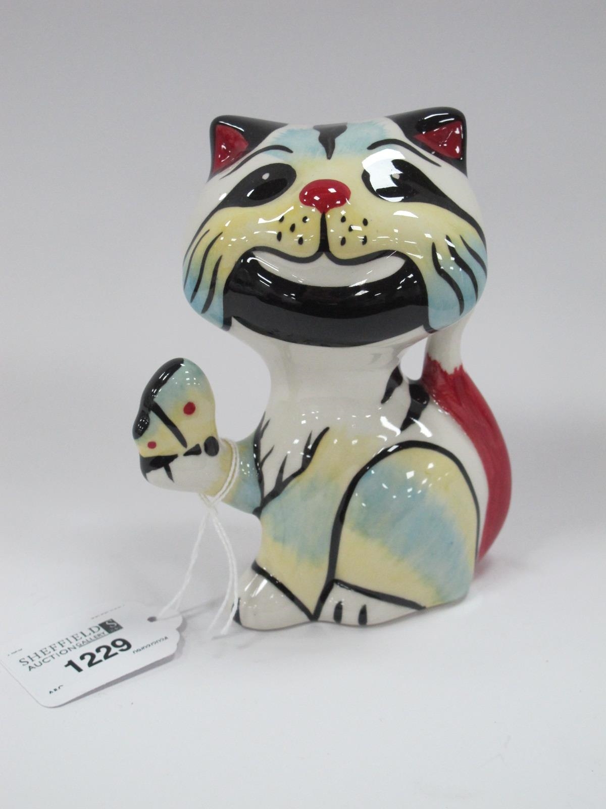 Lorna Bailey | Lorna Bailey - Butterfly the Cat, 13cm high | MutualArt