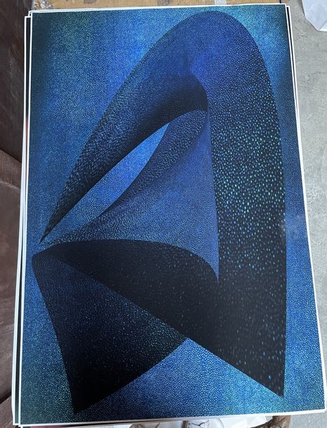 Marcelo Magnani | Compositions Constellations Suite de 5 sérigraphies ...