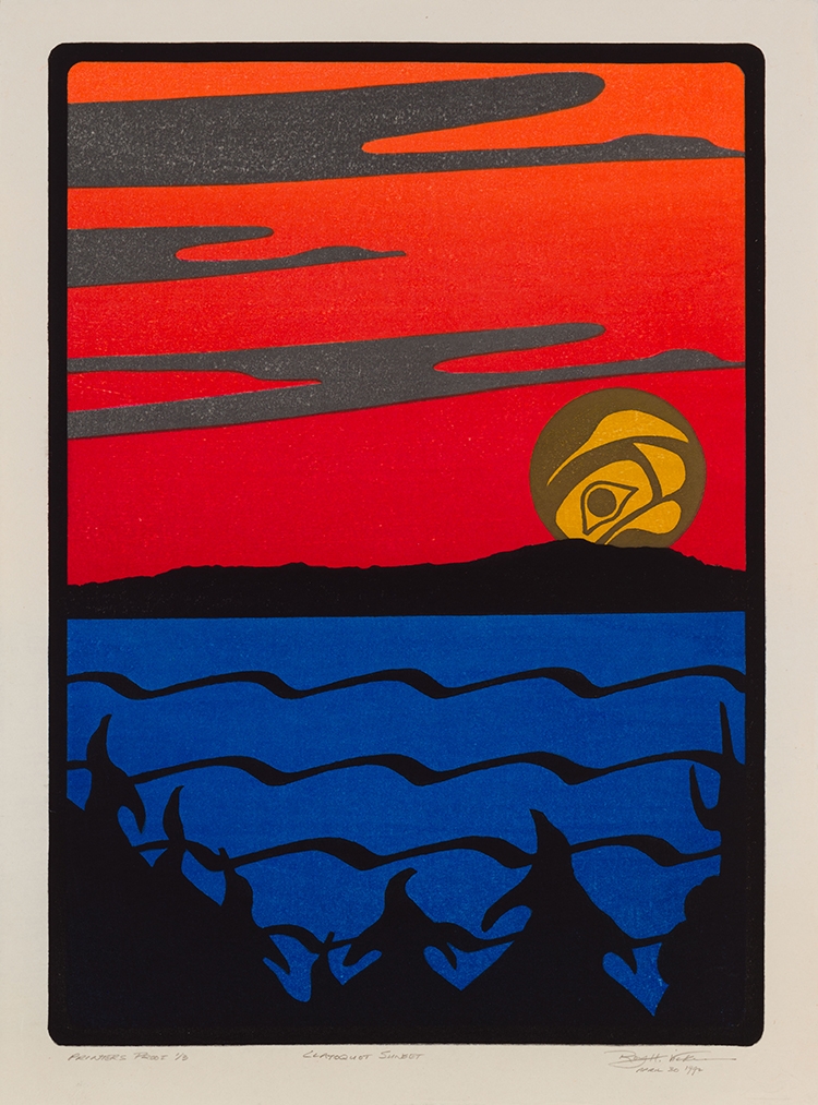Roy Henry Vickers | Clayoquot Sunset (1992) | MutualArt
