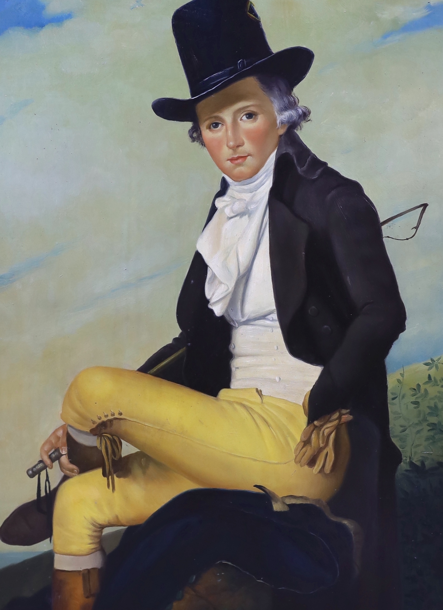 Jacques-Louis David | Portrait of Pierre Seriziat together with another ...