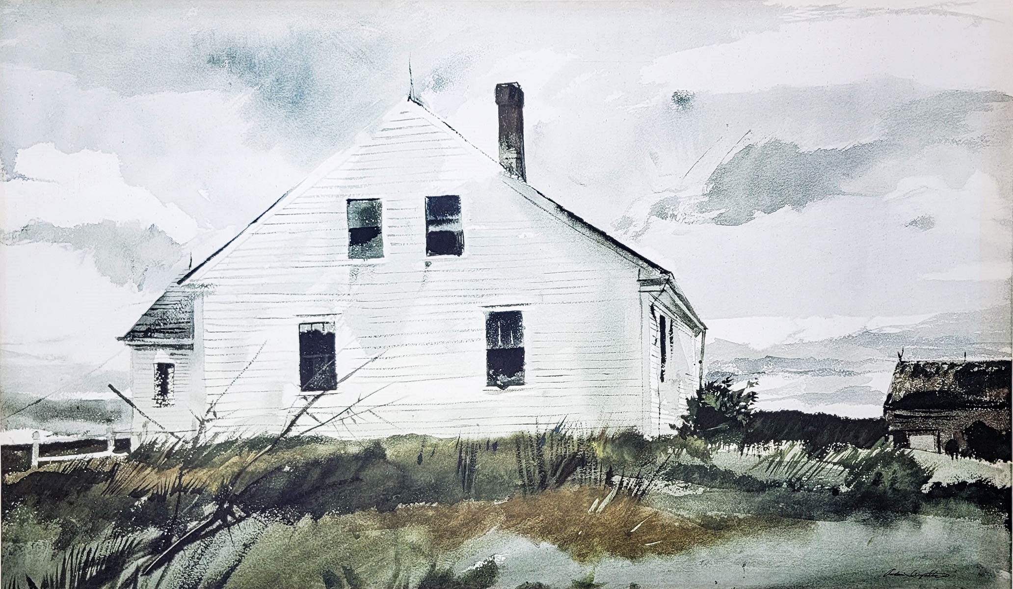 Andrew Wyeth | Cat Spruce (1954) | MutualArt