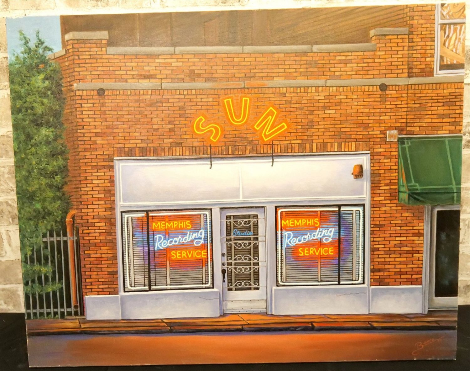 Glen Fortune Banse | Sun Recording Studios (15) | MutualArt