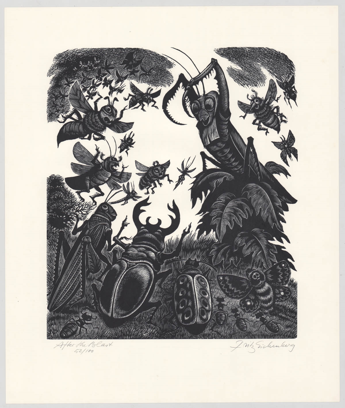 Fritz Eichenberg | Fritz Eichenberg (2) Fables with a Twist S/N | MutualArt