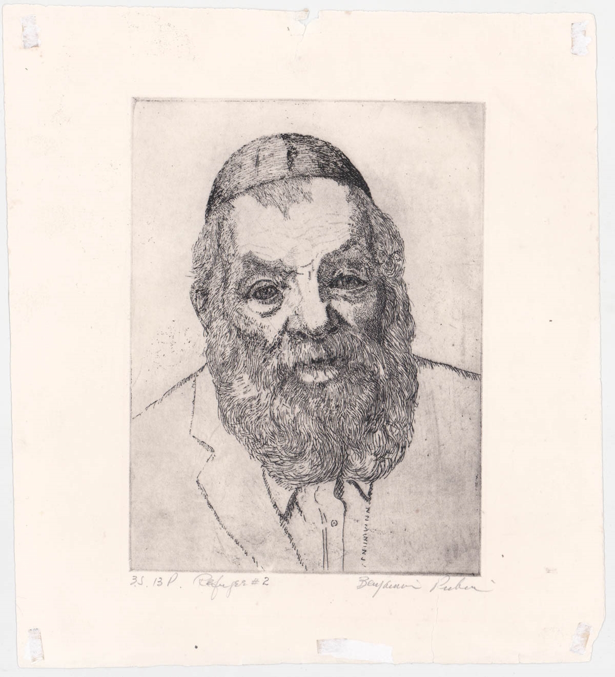 Benjamin Rubin | Benjamin Rubin (14) Signed Etchings | MutualArt