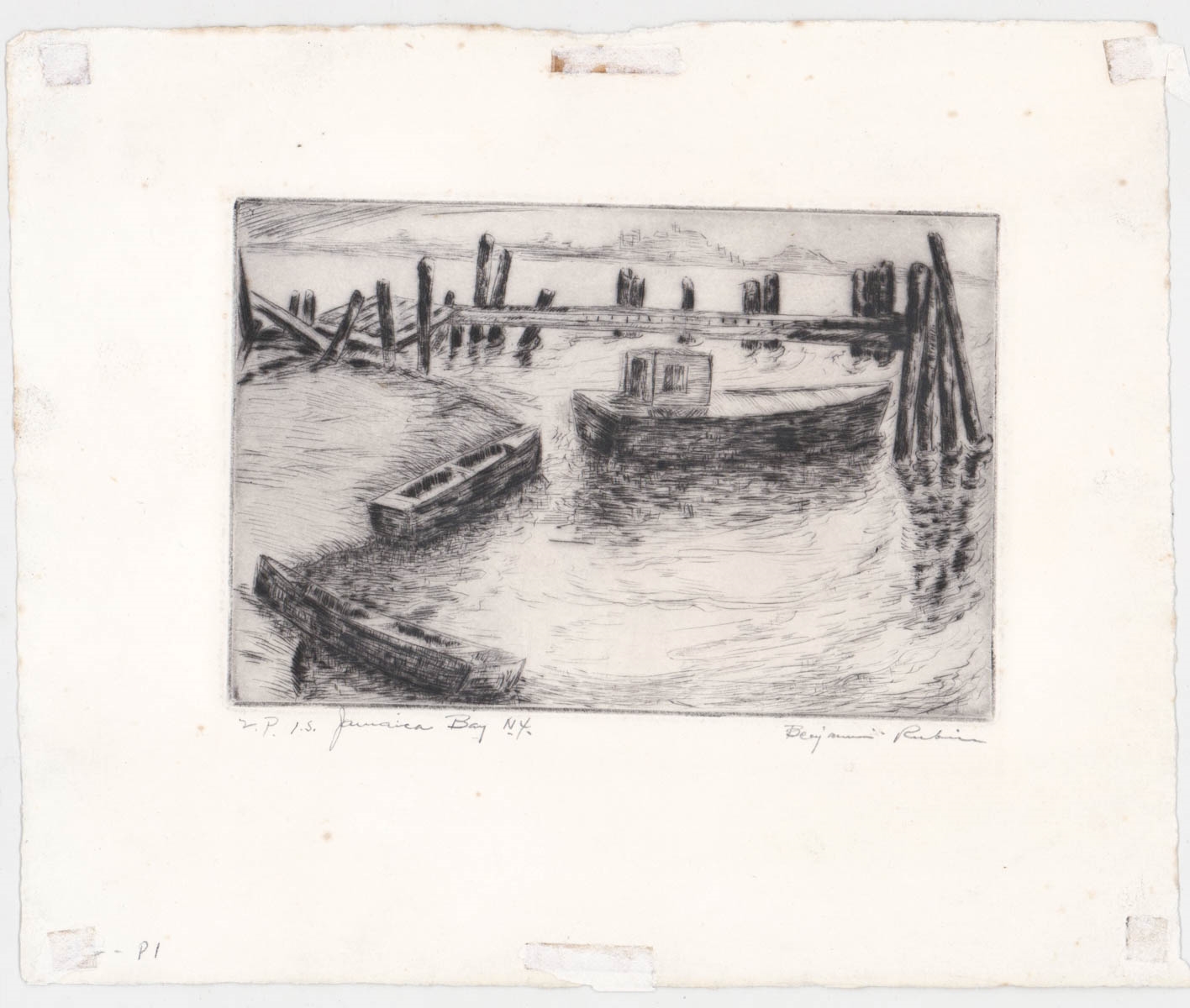 Benjamin Rubin | Benjamin Rubin (14) Signed Etchings | MutualArt