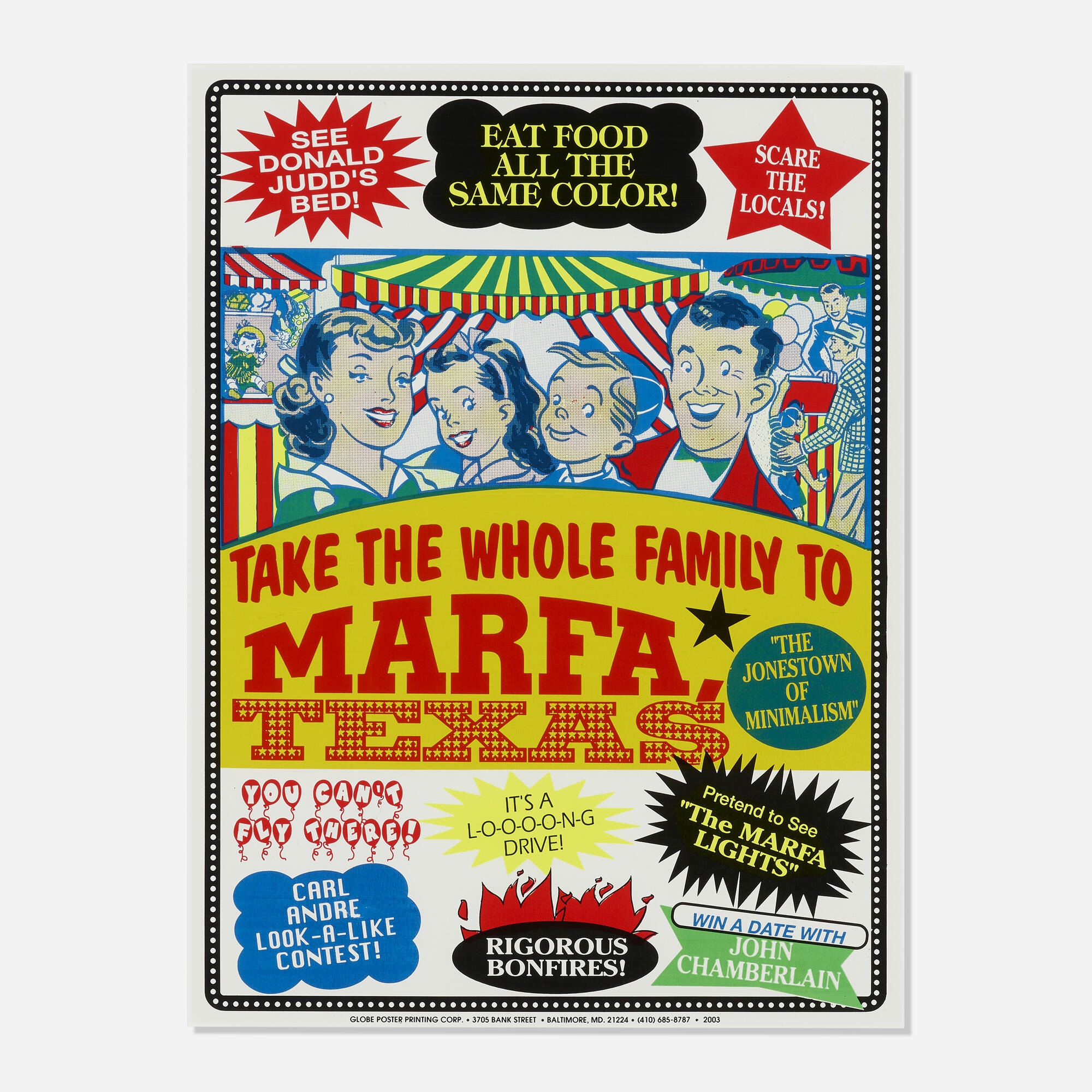 John Waters | Visit Marfa (2003) | MutualArt