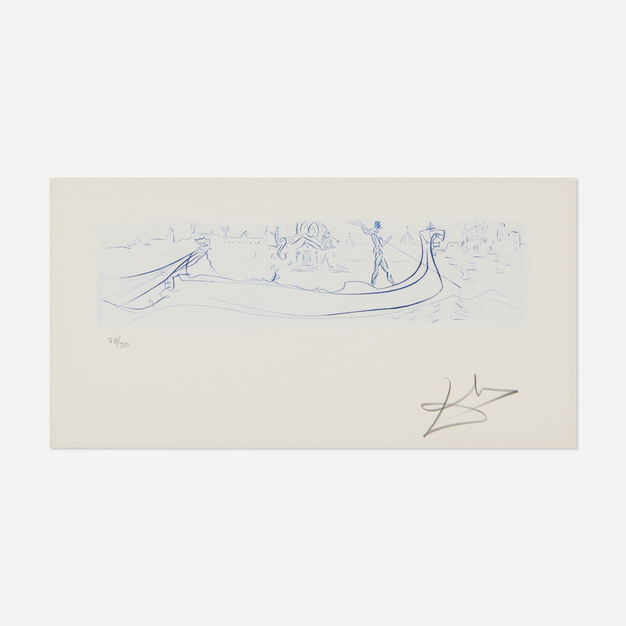 Salvador Dalí | Vision of Venice (1977) | MutualArt