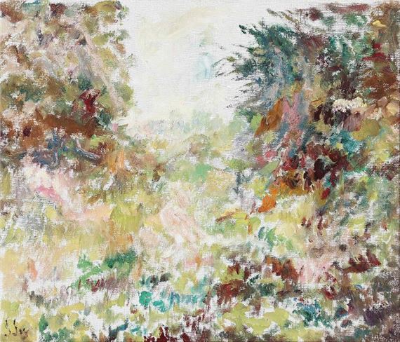 Sigurd Swane | Garden scenery | MutualArt