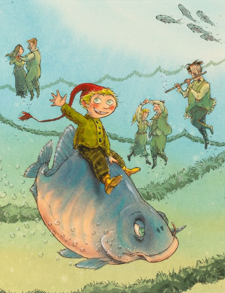 Daniel Napp | Three Watercolours: The Little Water Sprite (2013 ...