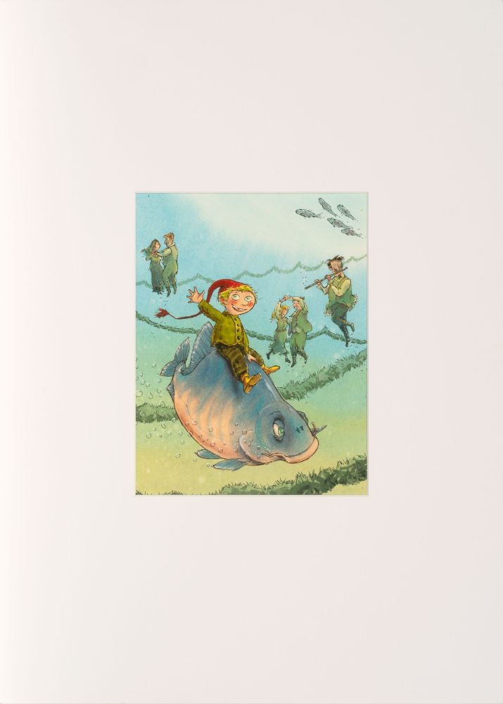 Daniel Napp | Three Watercolours: The Little Water Sprite (2013 ...