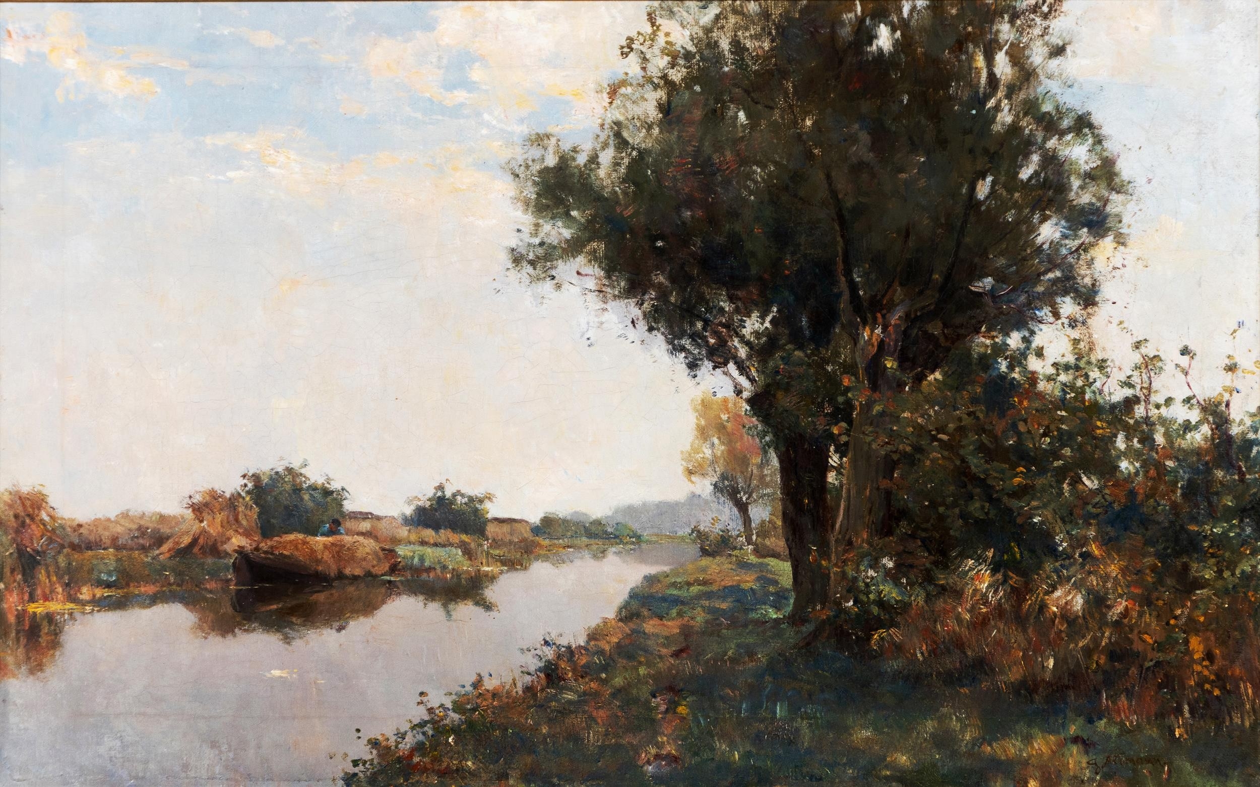 Gerard Altmann | RIVER SCENE | MutualArt