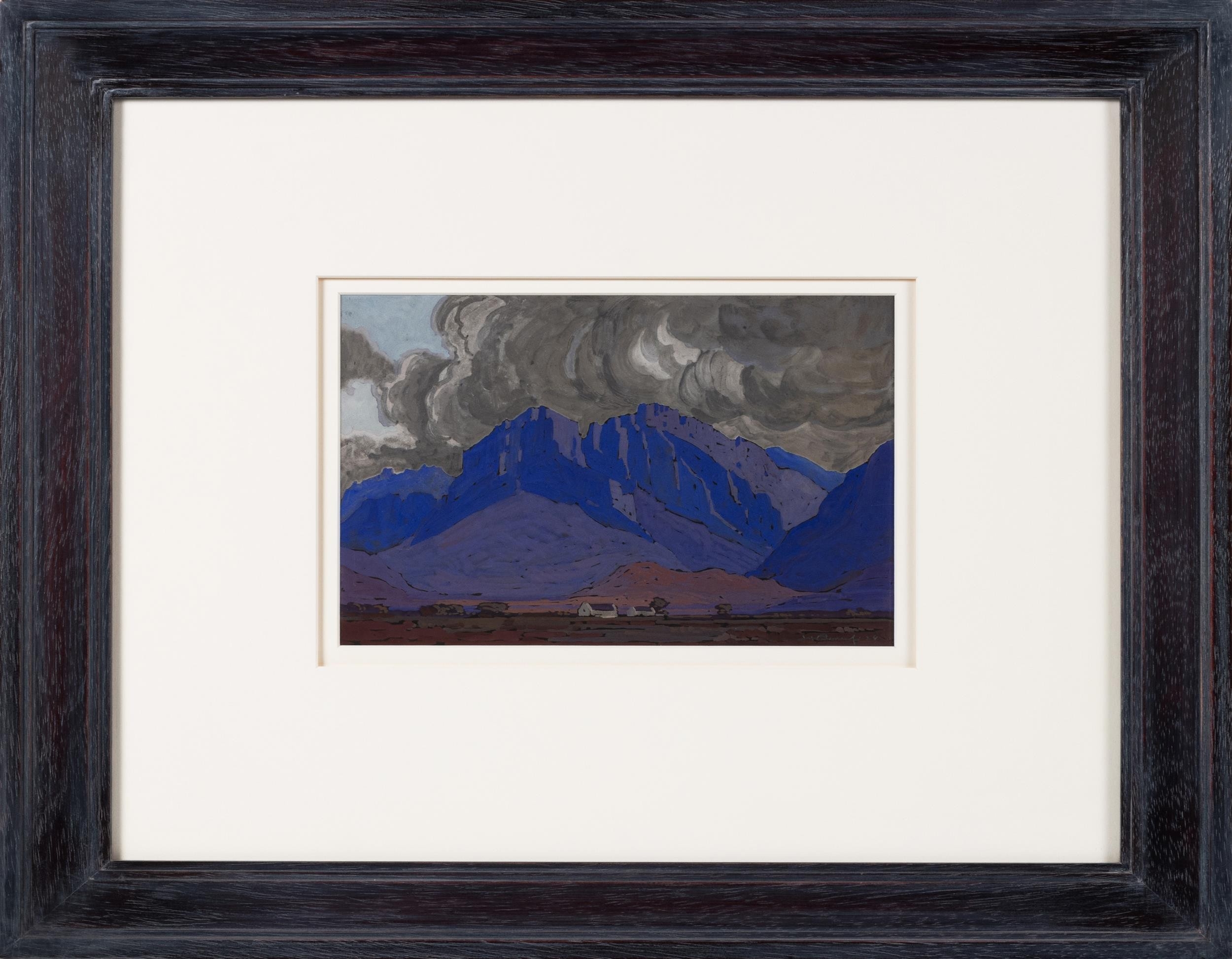 Jacob Hendrik Pierneef | CAPE MOUNTAIN LANDSCAPE (1928) | MutualArt
