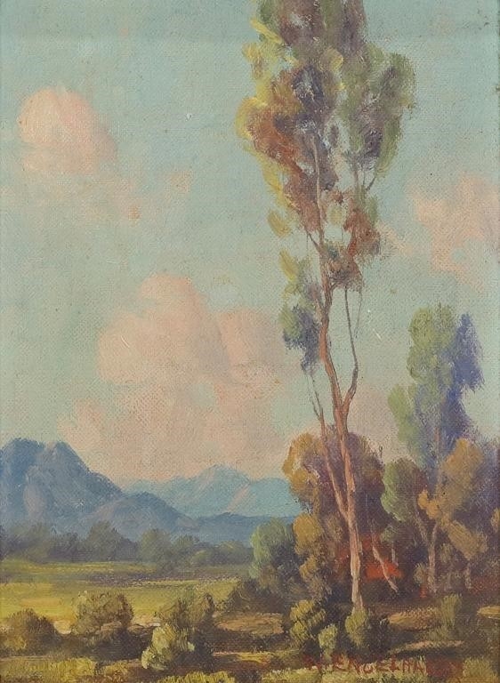 Walter Albert Engelhardt | Walter Engelhardt 2 Western Oils on Board ...