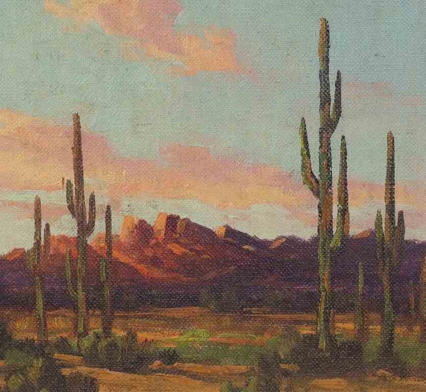 Walter Albert Engelhardt | Walter Engelhardt 2 Western Oils on Board ...