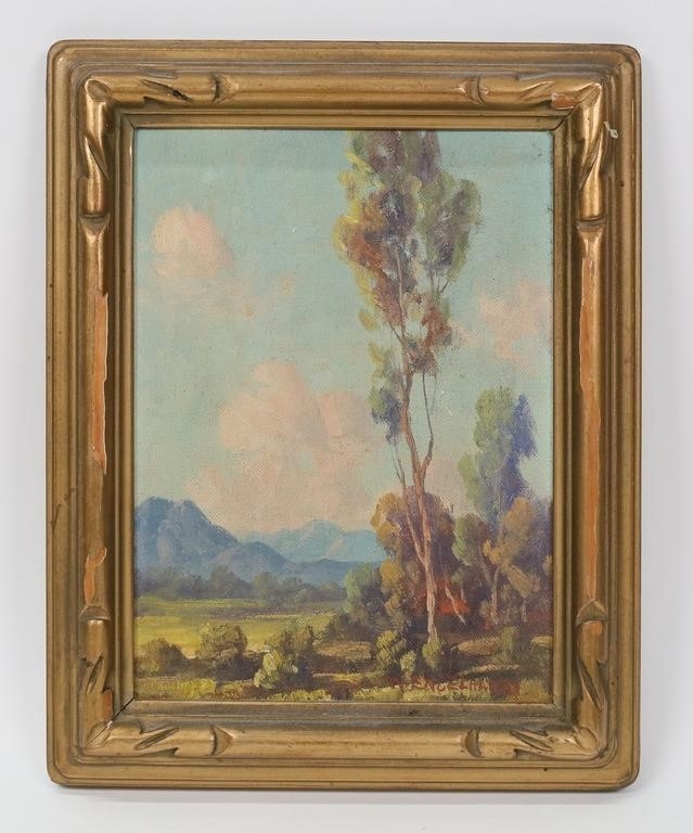 Walter Albert Engelhardt | Walter Engelhardt 2 Western Oils on Board ...