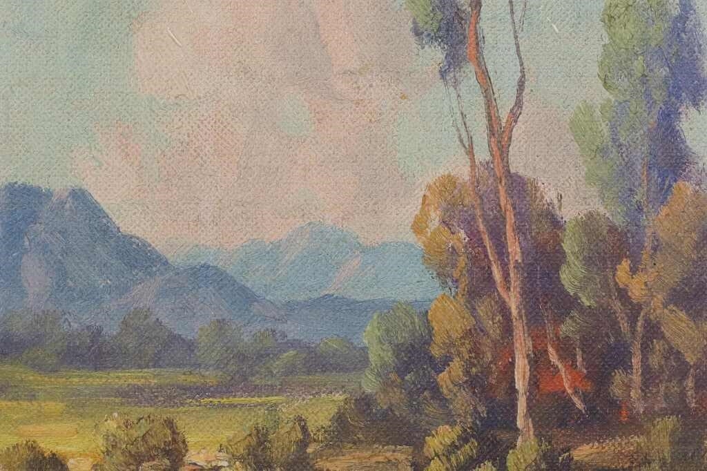 Walter Albert Engelhardt | Walter Engelhardt 2 Western Oils on Board ...