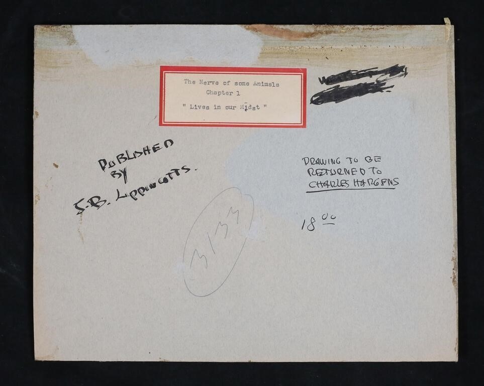 Charles Hargens | Charles Hargens Illustration Nerve of Some Animals ...