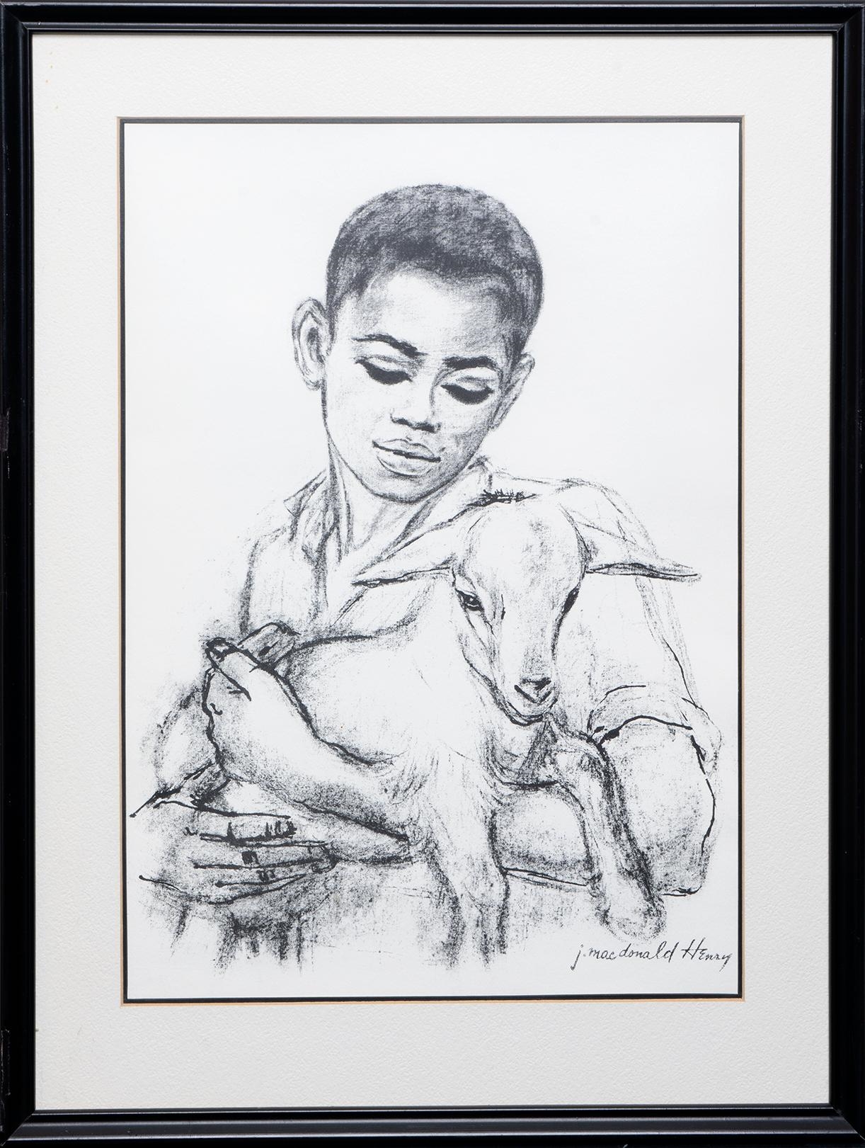 J. Macdonald Henry | Untitled - Boy With Goat | MutualArt