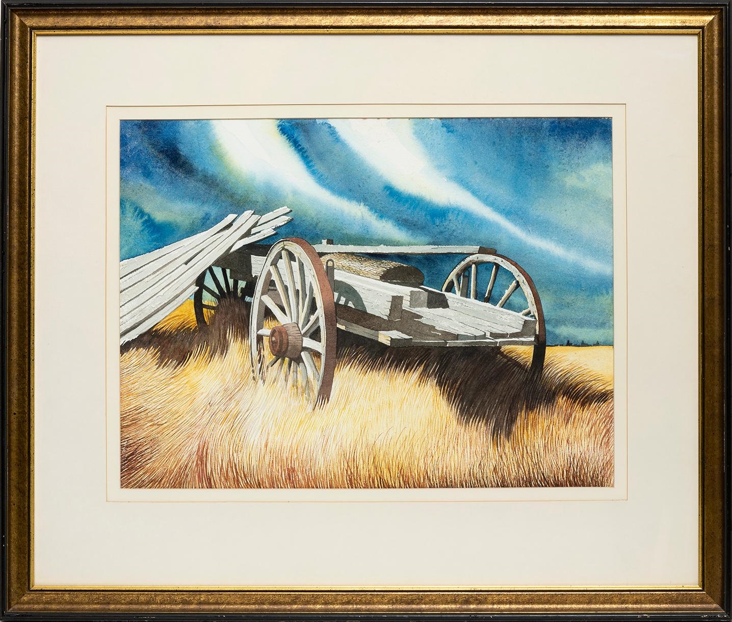 Alfred William Davey | Untitled - Wagon | MutualArt