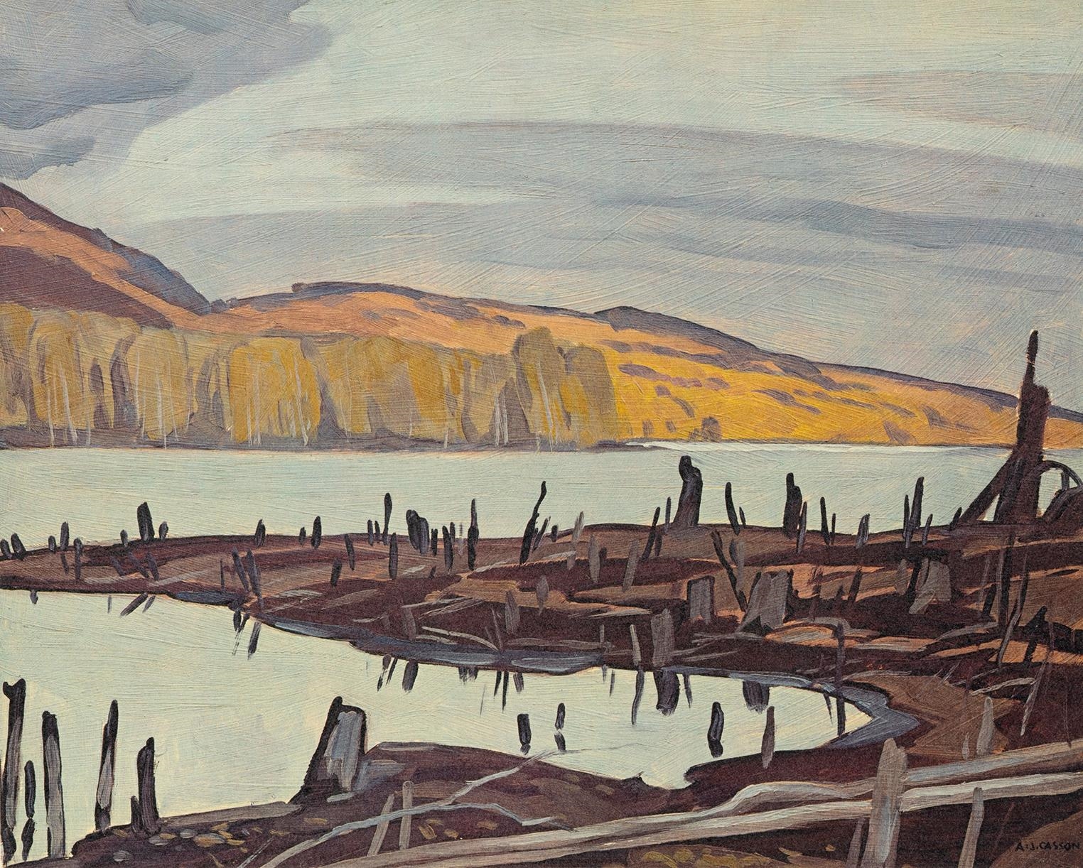 Alfred Joseph Casson | Opeongo River (1990) | MutualArt