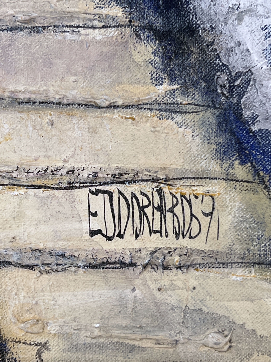 Eddy Doorenbos | EDDY DOORENBOS (1921-2013) MCM PAINTING | MutualArt