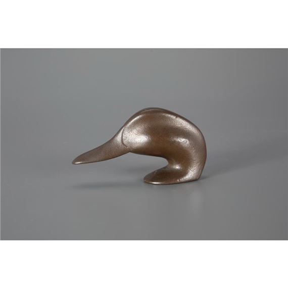 Joel David Barber | CAST-METAL DUCK HEAD | MutualArt