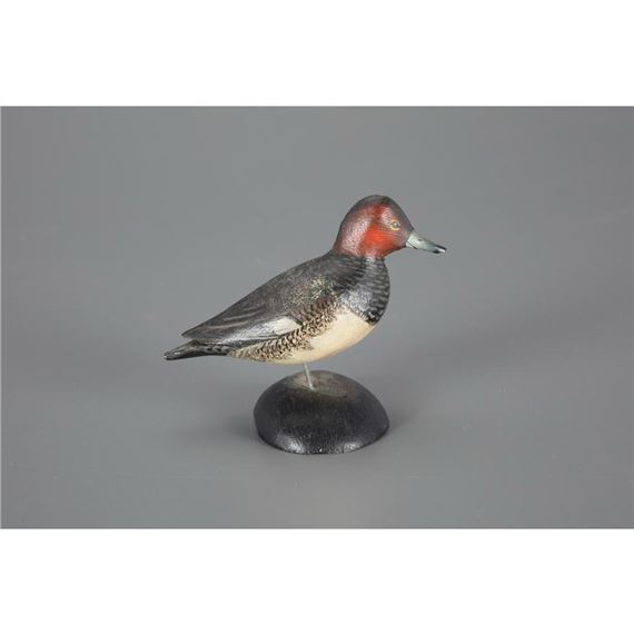 A. Elmer Crowell | MINIATURE REDHEAD DRAKE (1930) | MutualArt