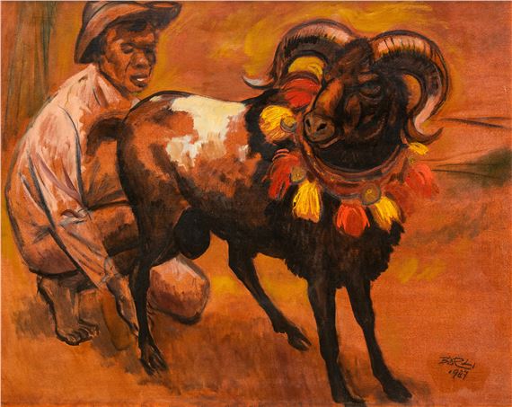 Barli Sasmitawinata | Domba Aduan (1987) | MutualArt