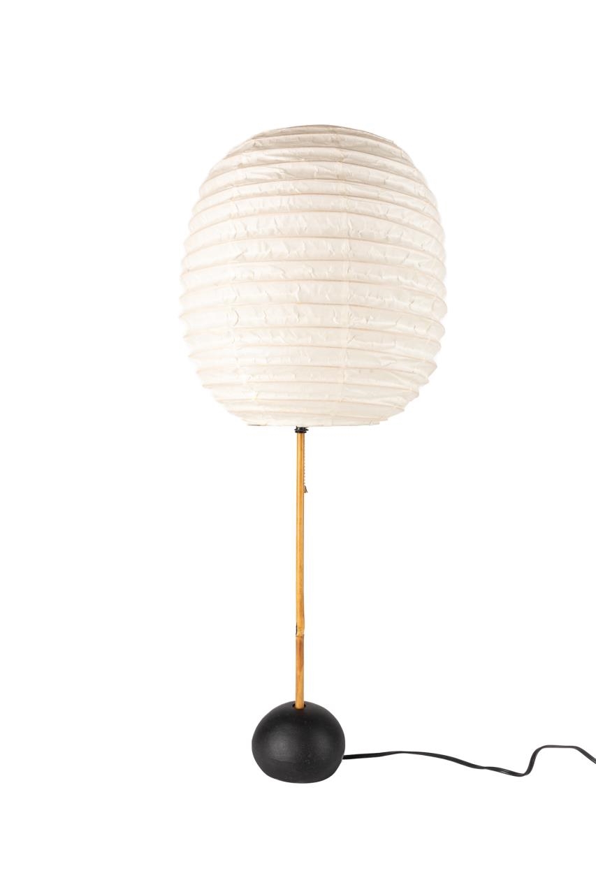 Isamu Noguchi | ISAMU NOGUCHI AKARI TABLE LAMP WITH SIGNED SHADE (Circa ...