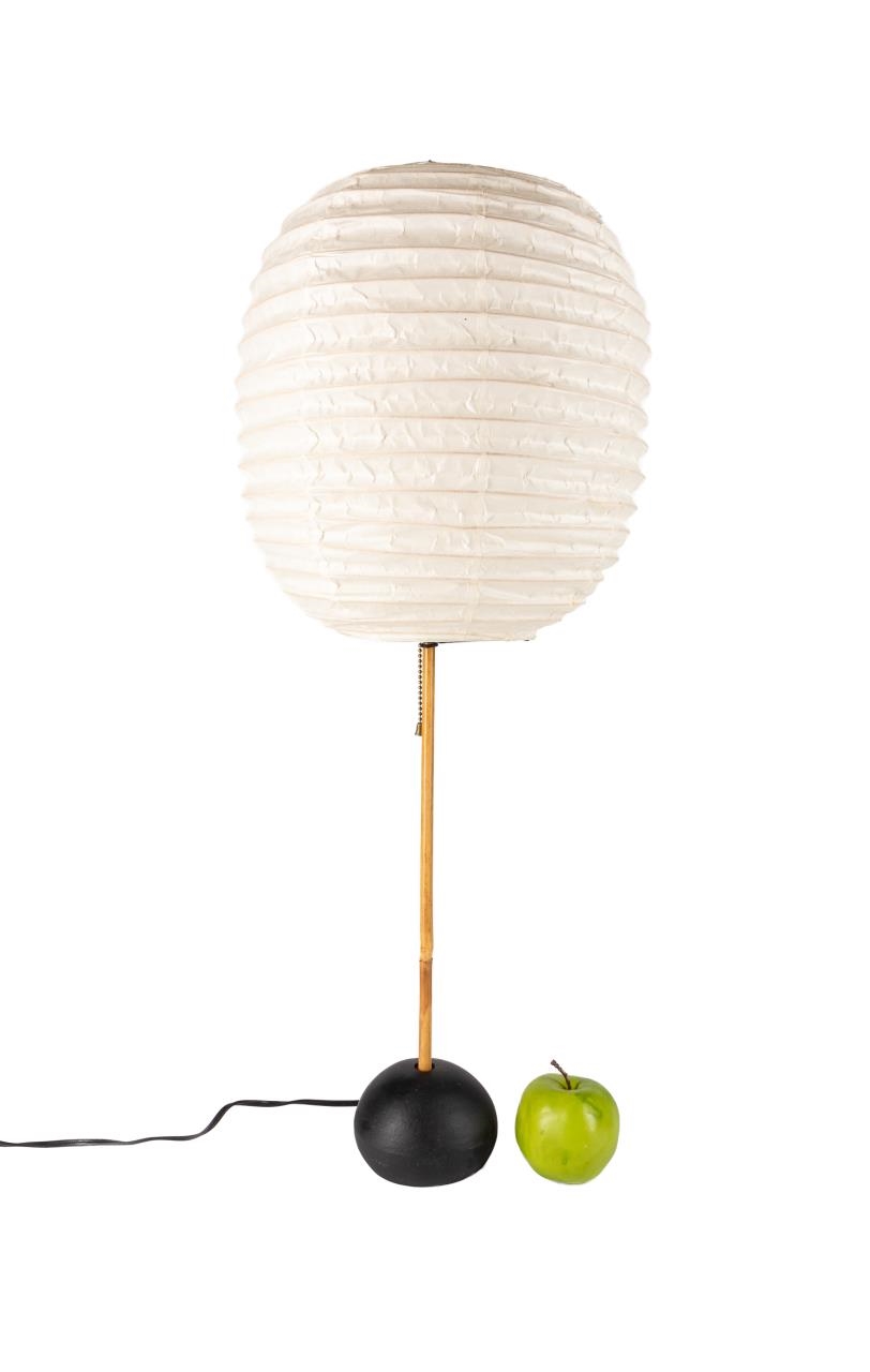 Isamu Noguchi | ISAMU NOGUCHI AKARI TABLE LAMP WITH SIGNED SHADE (Circa ...