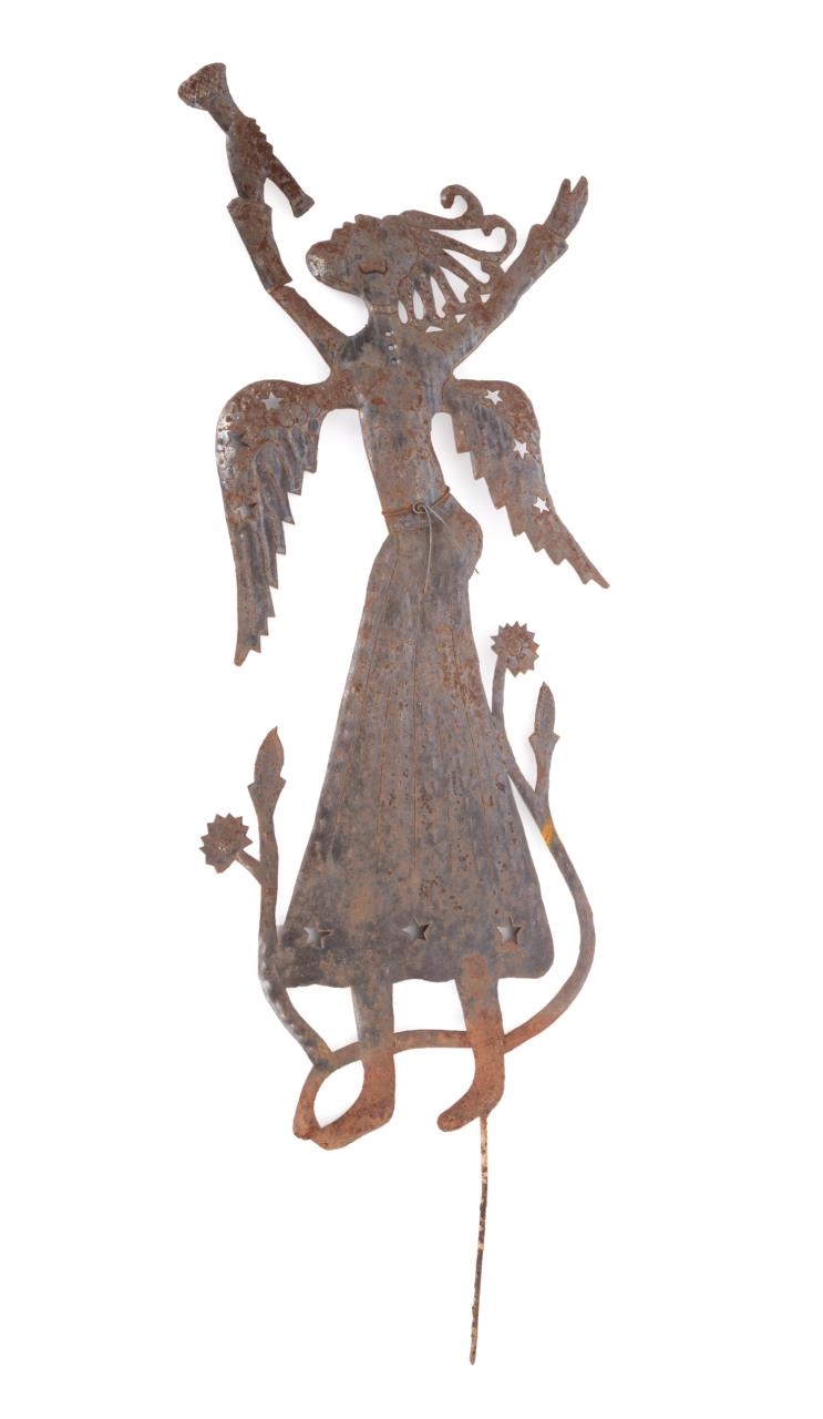 Julio Bala | JULIO BALAN HAITIAN CUT STEEL OIL DRUM ANGEL (20th Century ...