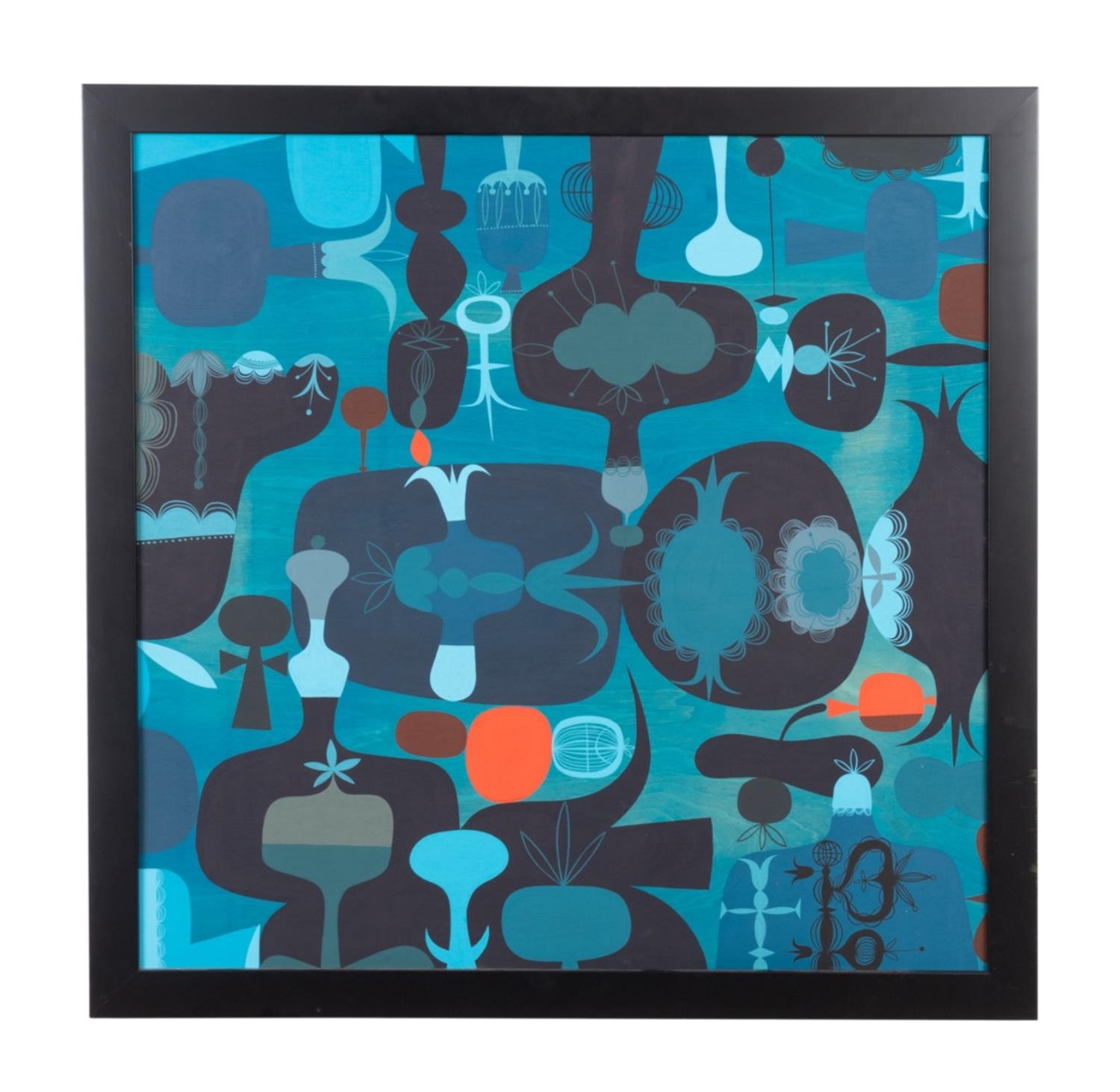Tim Biskup | TIM BISKUP 'UNTITLED' ACRYLIC ON BOARD | MutualArt