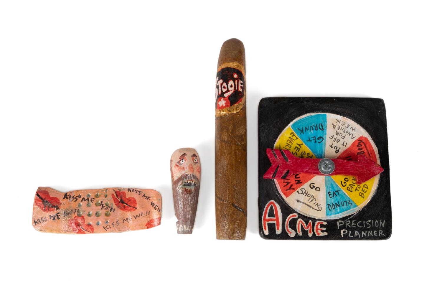 Connie Roberts | NINE CONNIE ROBERTS FOLK ART SCULPTURES WHISTLES (1996 ...