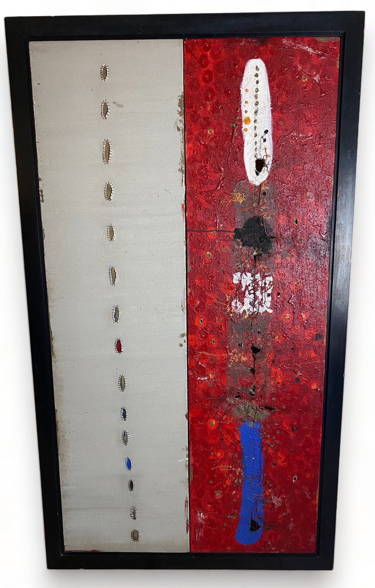 Mona Rai | Mixed media on canvas (1947) | MutualArt