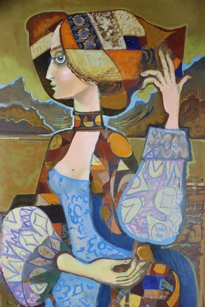 Jamar Michel | D'âpres Gianmaria Ciferri (1925) Portrait of a woman ...