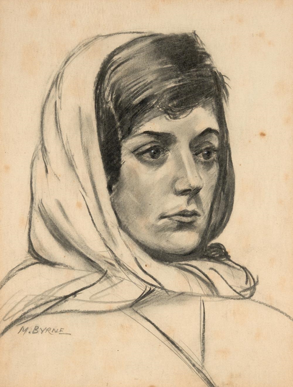 Michael Byrne | Portrait of a Woman | MutualArt