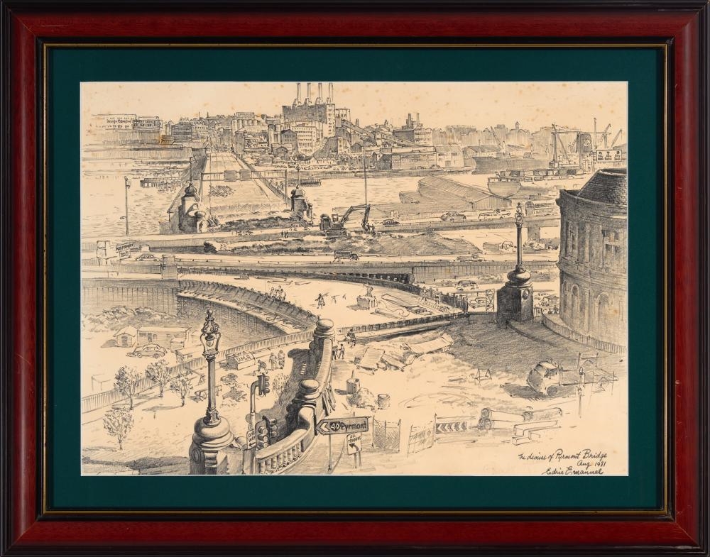 Cedric Emanuel | The Demise of Pyrmont Bridge, 1981 (1981) | MutualArt