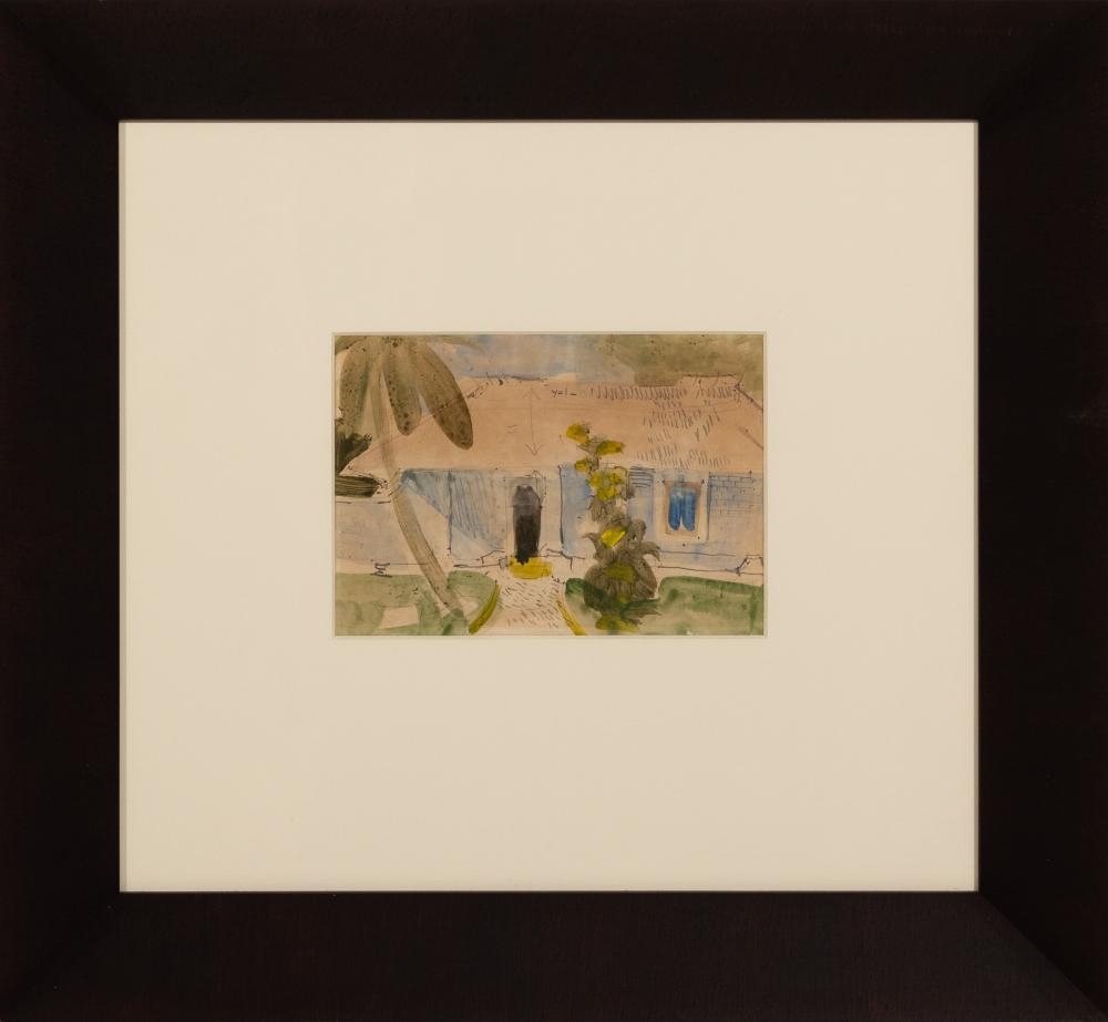 Donald Friend | Balinese style bungalow | MutualArt