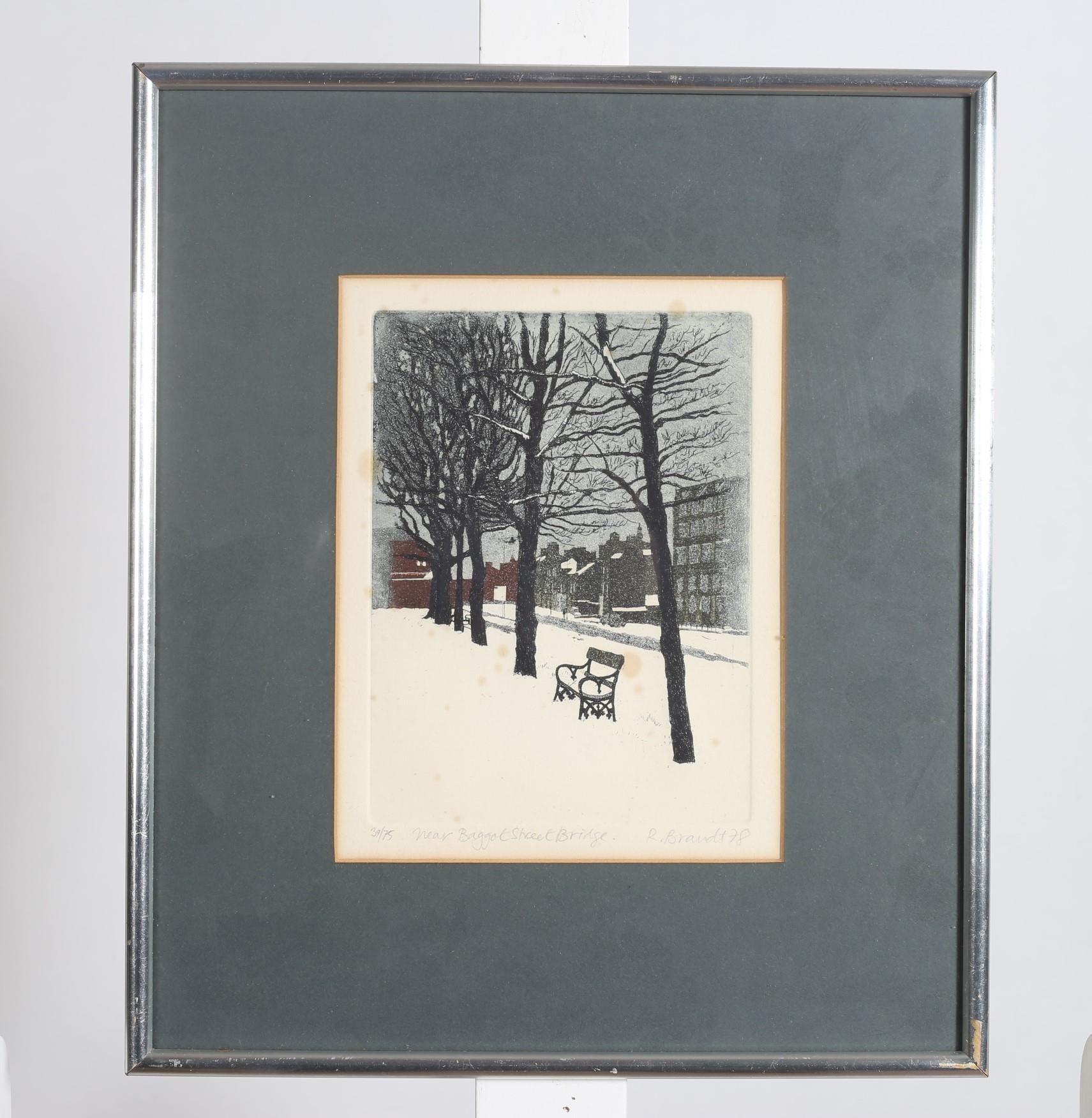 Rex Brandt | Èze (1972) | MutualArt