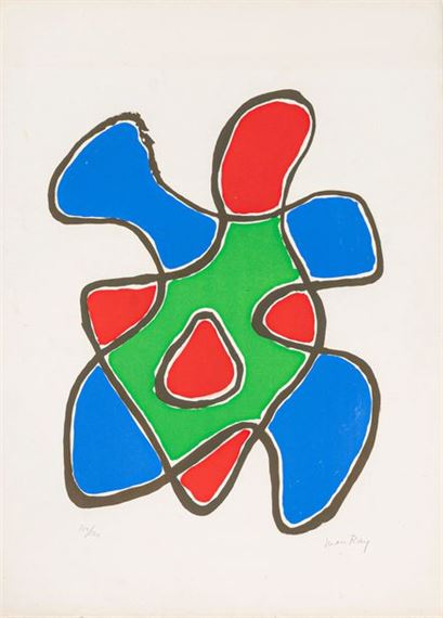 Man Ray | Two figures (1968) | MutualArt