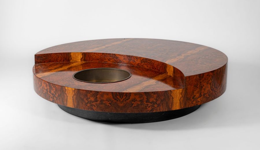 Willy Rizzo | Work from the 1970s Model TRG Low table Pivoting ...