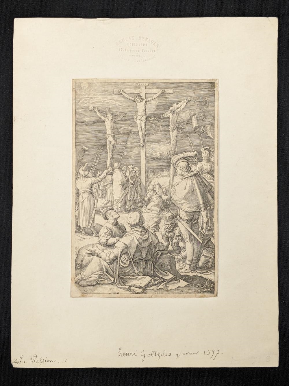 Hendrick Goltzius | 8 engravings from The Passion of Christ | MutualArt
