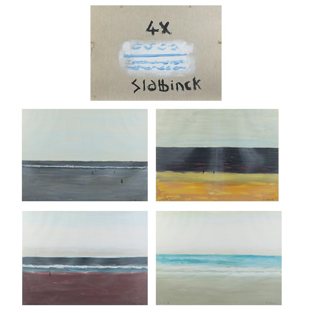 Rik Slabbinck | Rik SLABBINCK (1914-1991), 4 colour lithographs ...