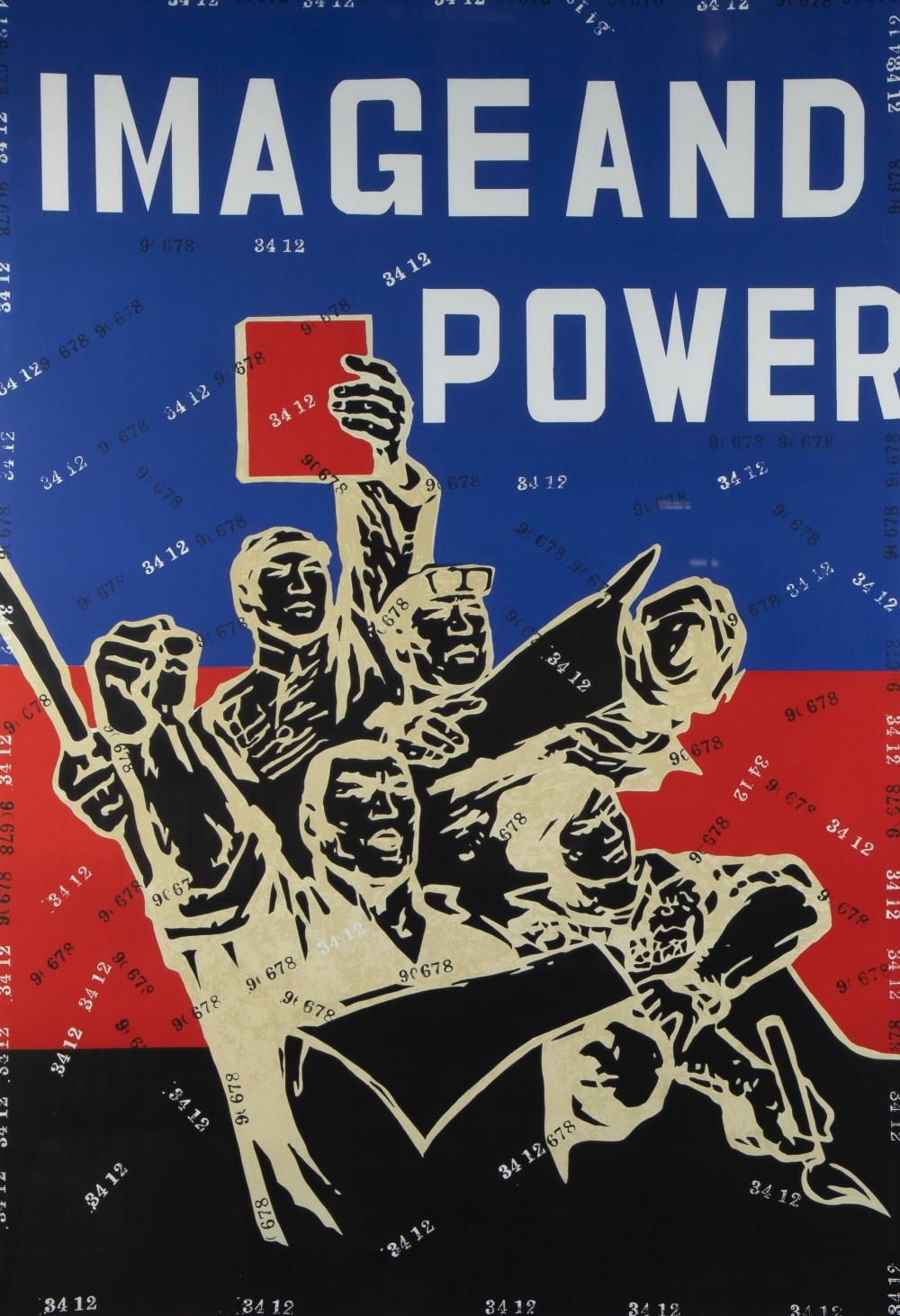 Wang Guangyi | WANG Guangyi (1957), kleurenlithografie Image and power ...
