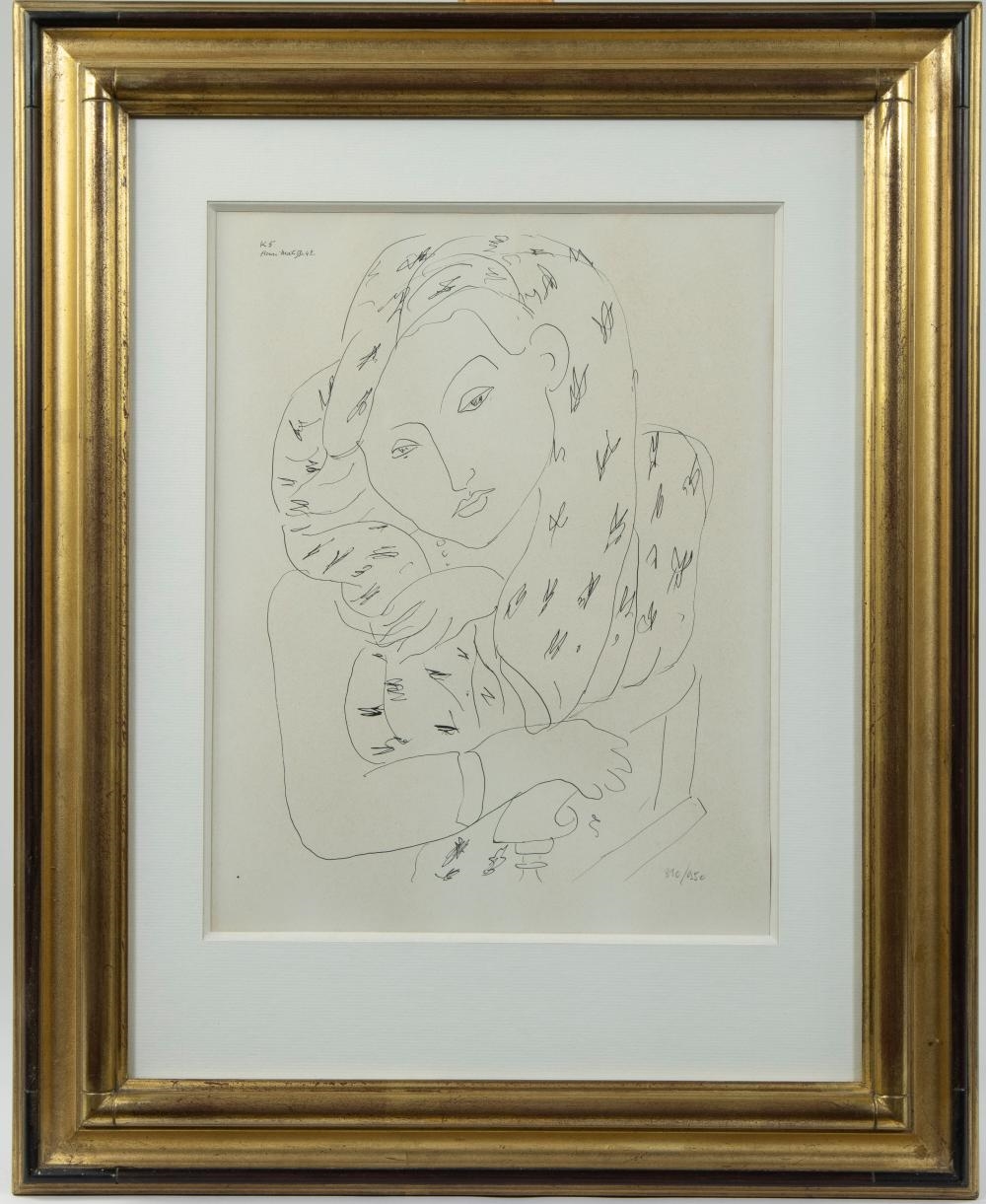 Henri Matisse | Henri MATISSE (1869-1954), lithografie Collotype K5 ...